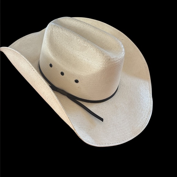 Stetson | Accessories | Stetson Jr White Rodeo Classic Cream Straw ...